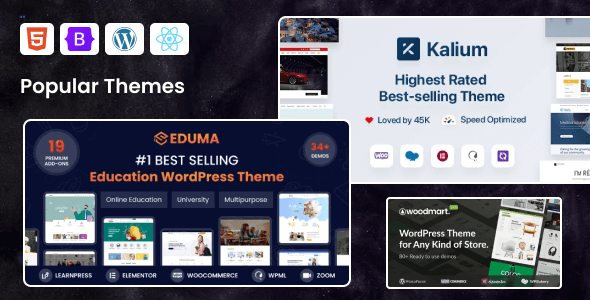 Popular Themes | TemplateLelo