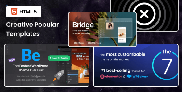 Creative Popular Templates | TemplateLelo